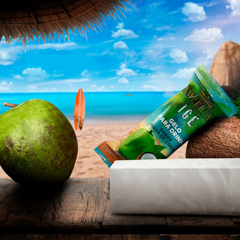 Gelo de Coco Atacado - Imperial ICE, O Melhor! - Revenda!
